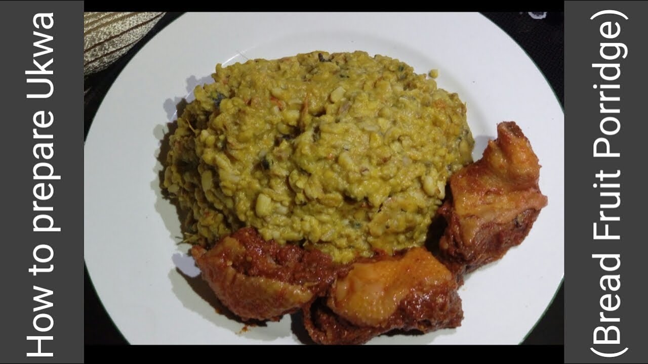 DIY-How to prepare breadfruit (Ukwa) in IMO STATE. - YouTube