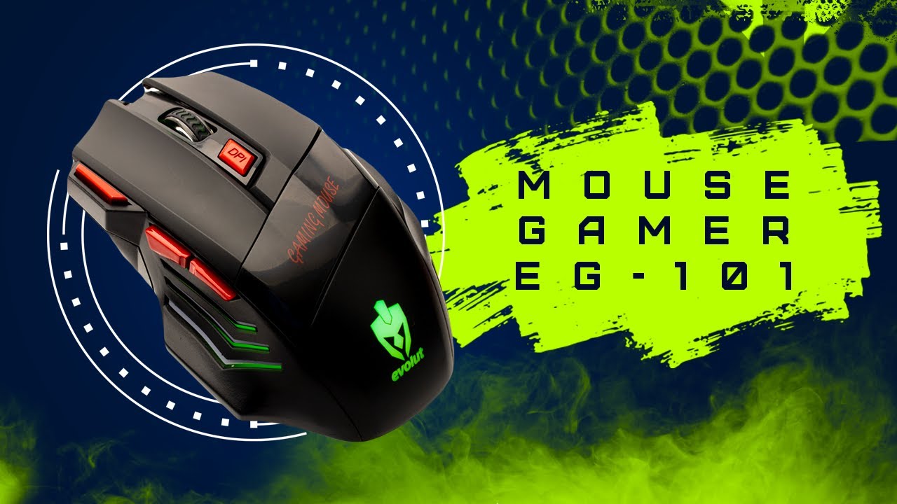 Mouse Evolut Gamer EG-101 - YouTube