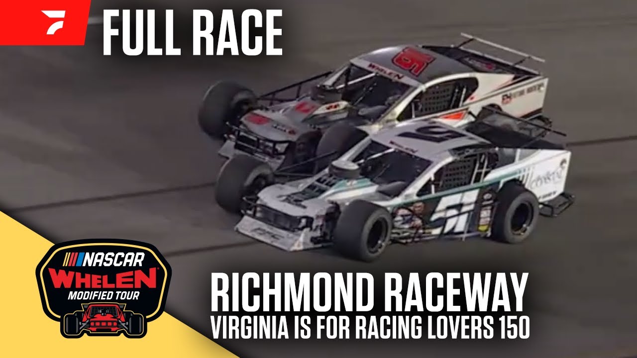 FULL RACE: NASCAR Whelen Modified Tour at Richmond Raceway 3/29/24 ...