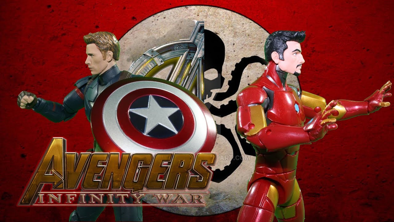 INFINTIY WAR: AVENGERS VS HYDRA [MARVEL STOP MOTION] - YouTube