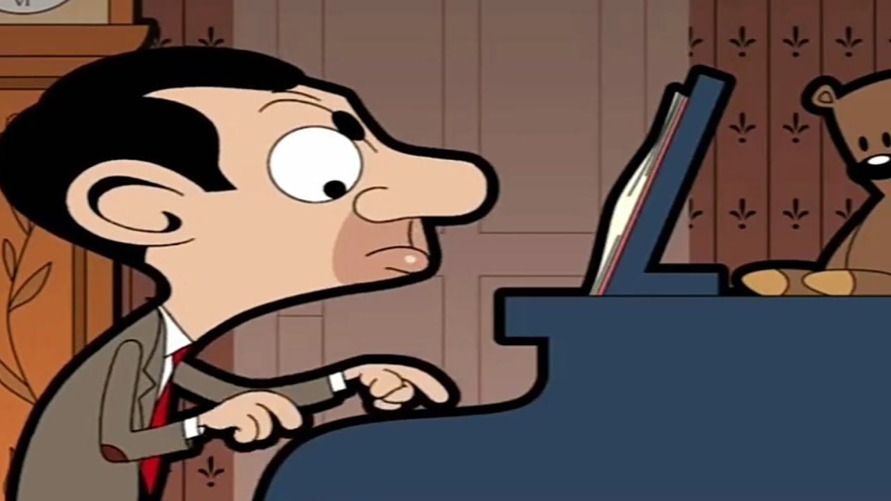 Keyboard Caper | ( Mr Bean Cartoon) | Season 1 Episode 35 #mrbean # ...