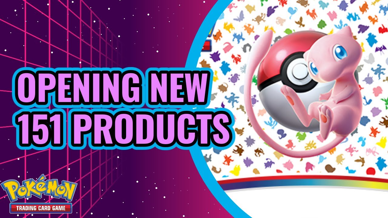 Opening Every Pokemon 151 Product - YouTube