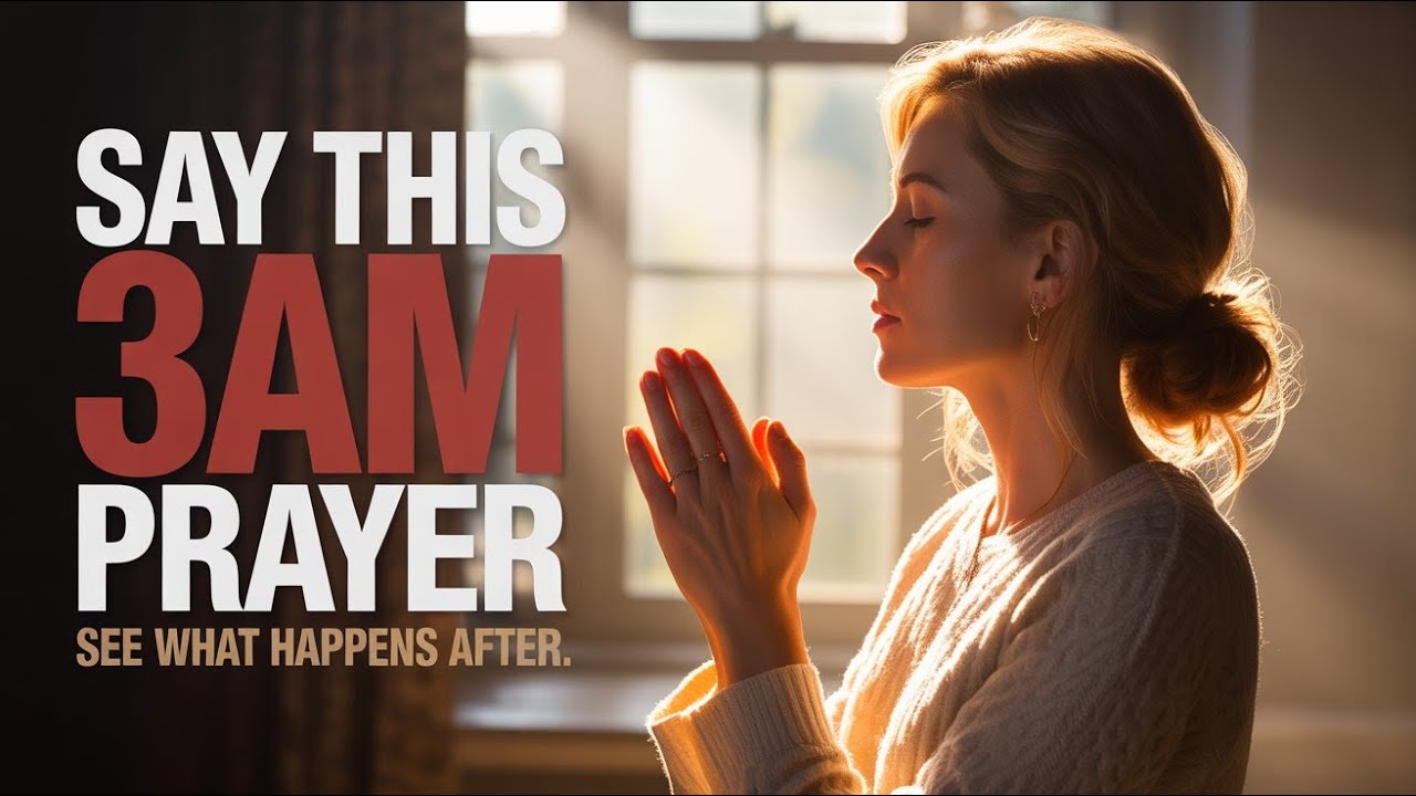 Say This 3AM Prayer – And Watch What Jesus Does In 24 Hours | Jesus ...
