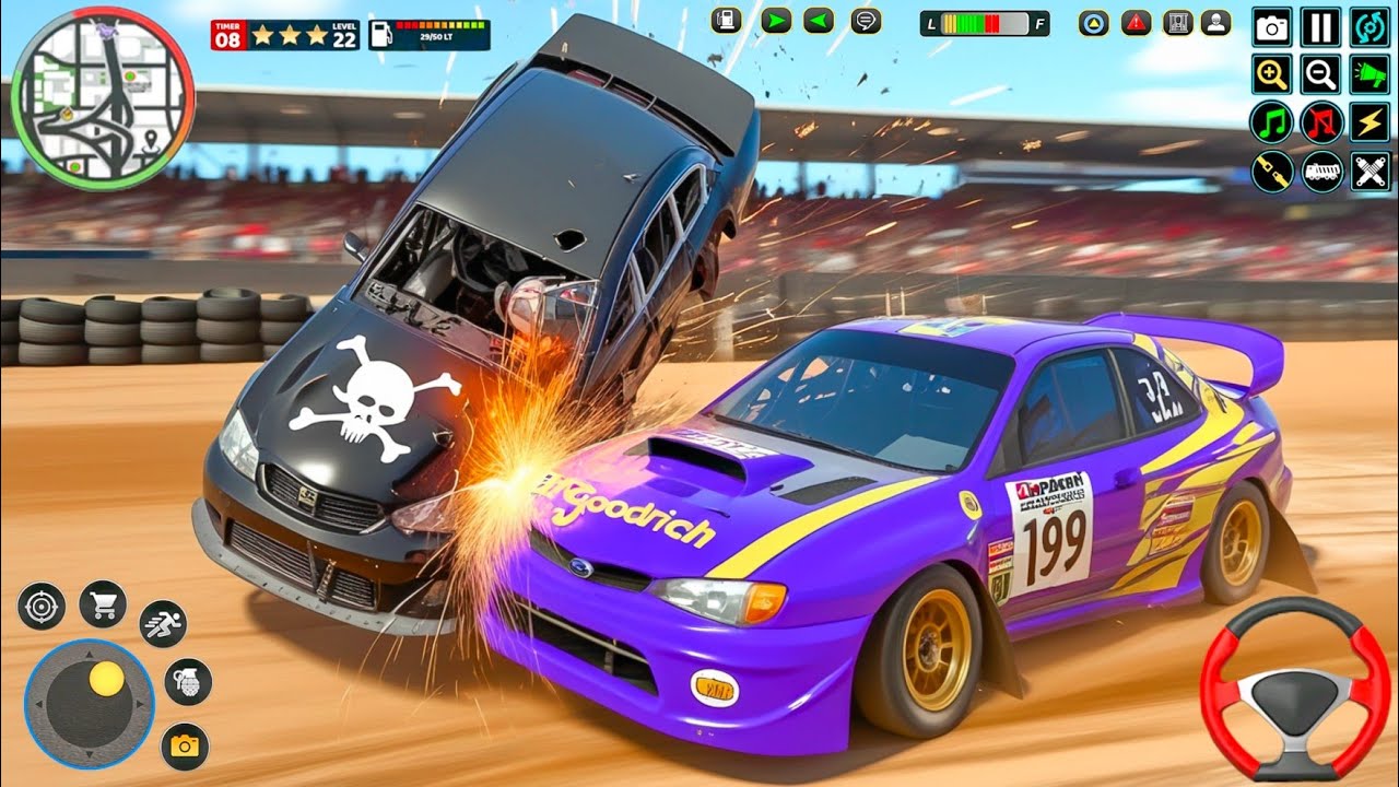 Rally Cars Demolition Derby Battle Ultimate Crash Racing Stunts 3D ...