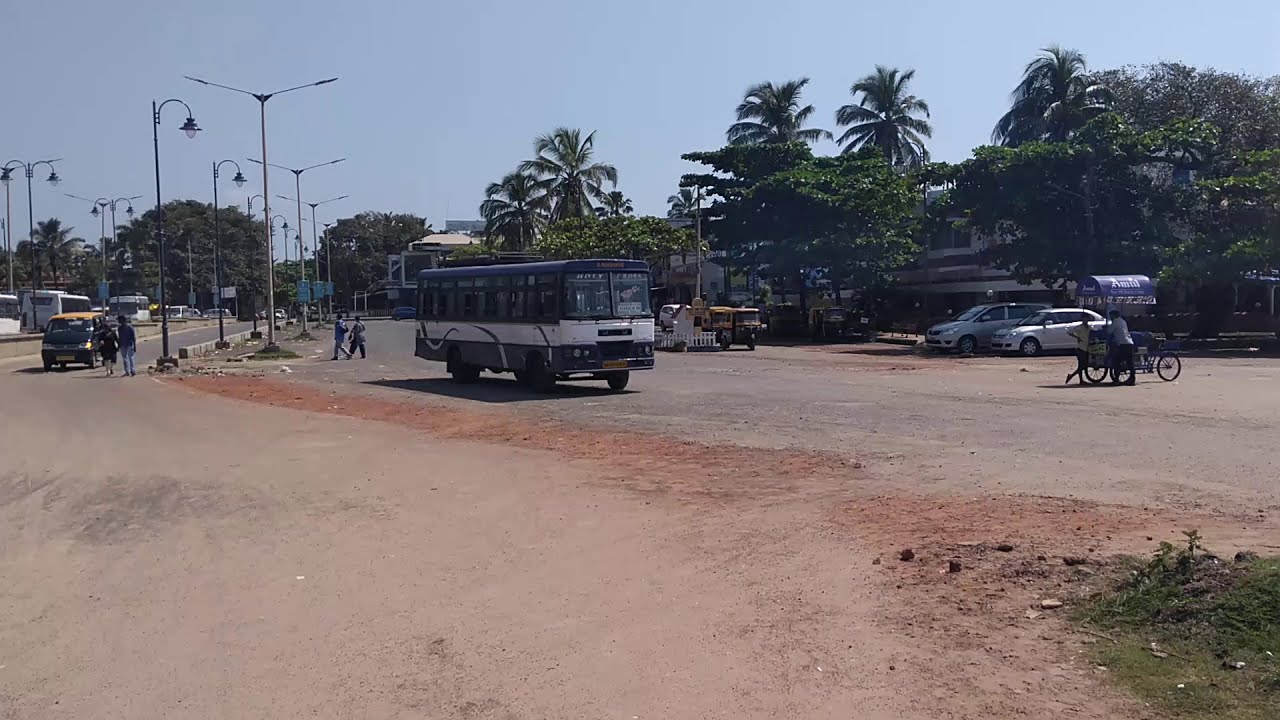Goa#### Colva Beach bus station - YouTube