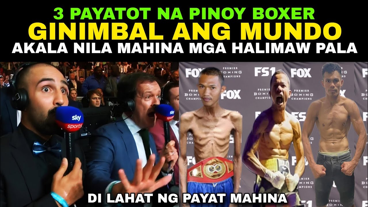 3 Pinaka PAYAT na PINOY ang Gumimbal sa MUNDO ng BOXING - YouTube