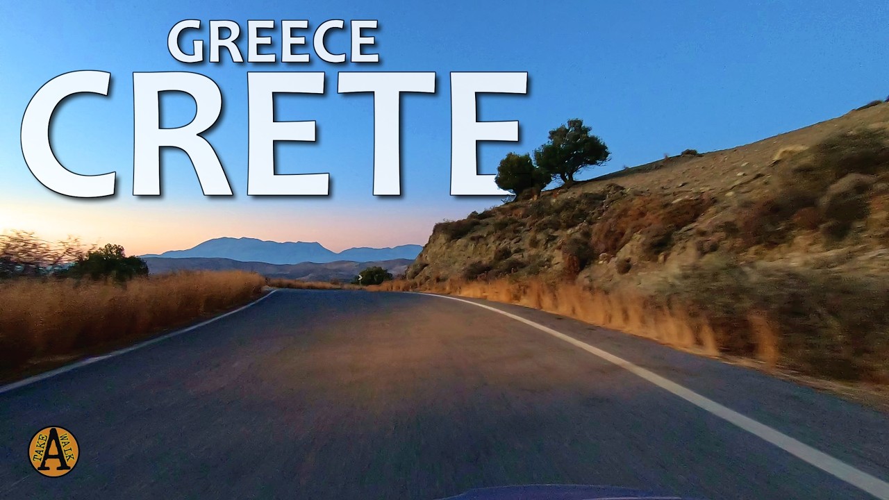 Crete, Greece | Relaxing Sunset Ride from a Coast of Kali Limenes to ...