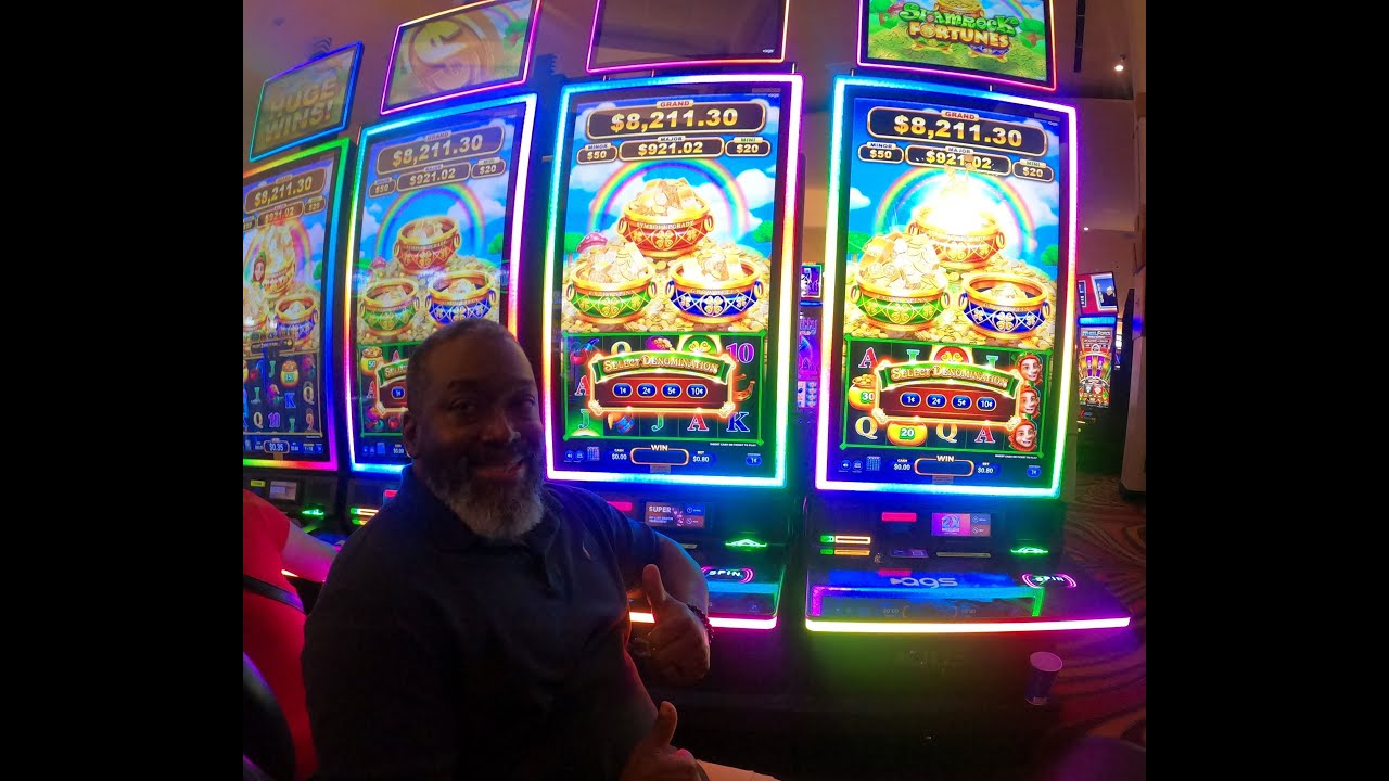 BONUS!!! Shamrock Fortunes Slot Machine - YouTube