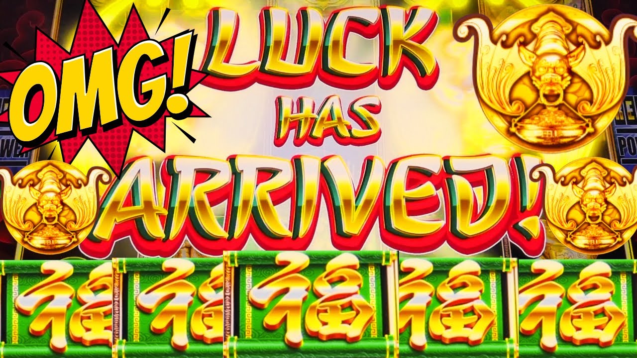 LUCK HAS ARRIVED!!! 5 BONUS SYMBOLS! 20 FREE GAMES! BIG FU CASH BATS ...