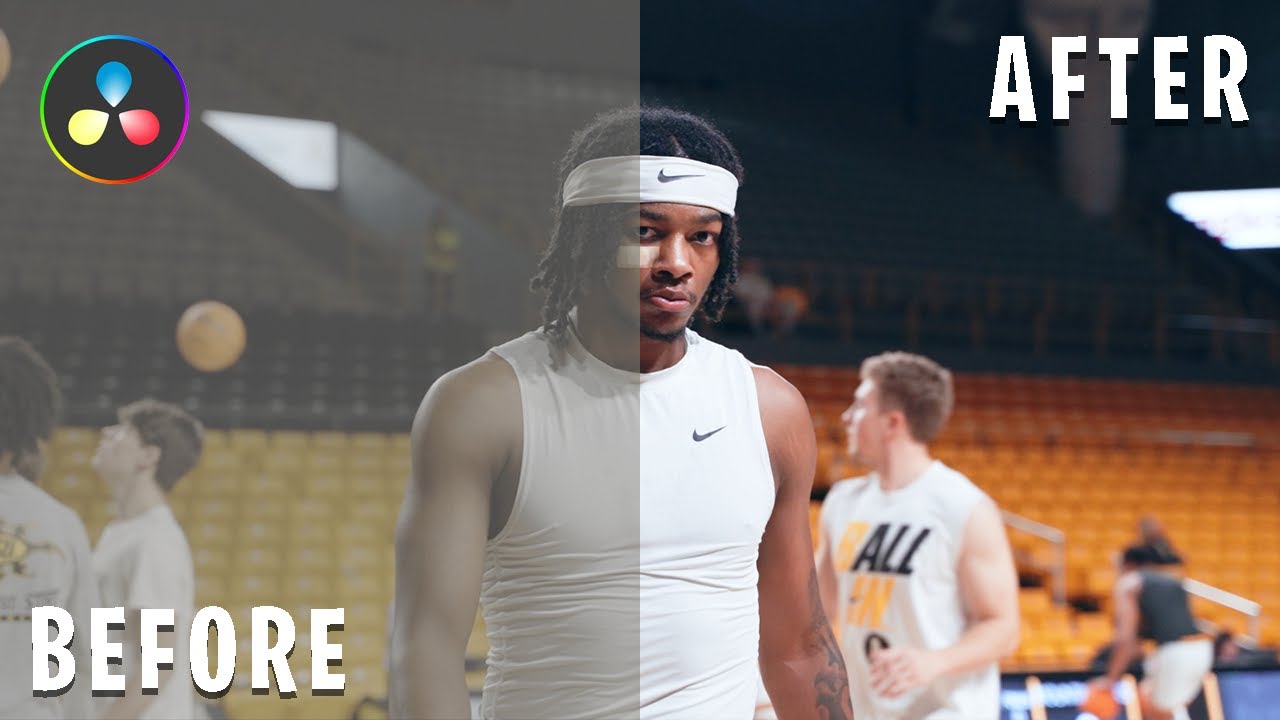 The BEST Way To Color Grade Your Sports Videos! | Cinematic Look in ...