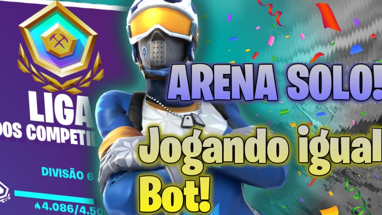 Jogando igual bot na ARENA😅😅 - YouTube