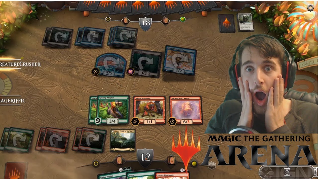 MAGIC THE GATHERING ARENA PREVIEW! - YouTube