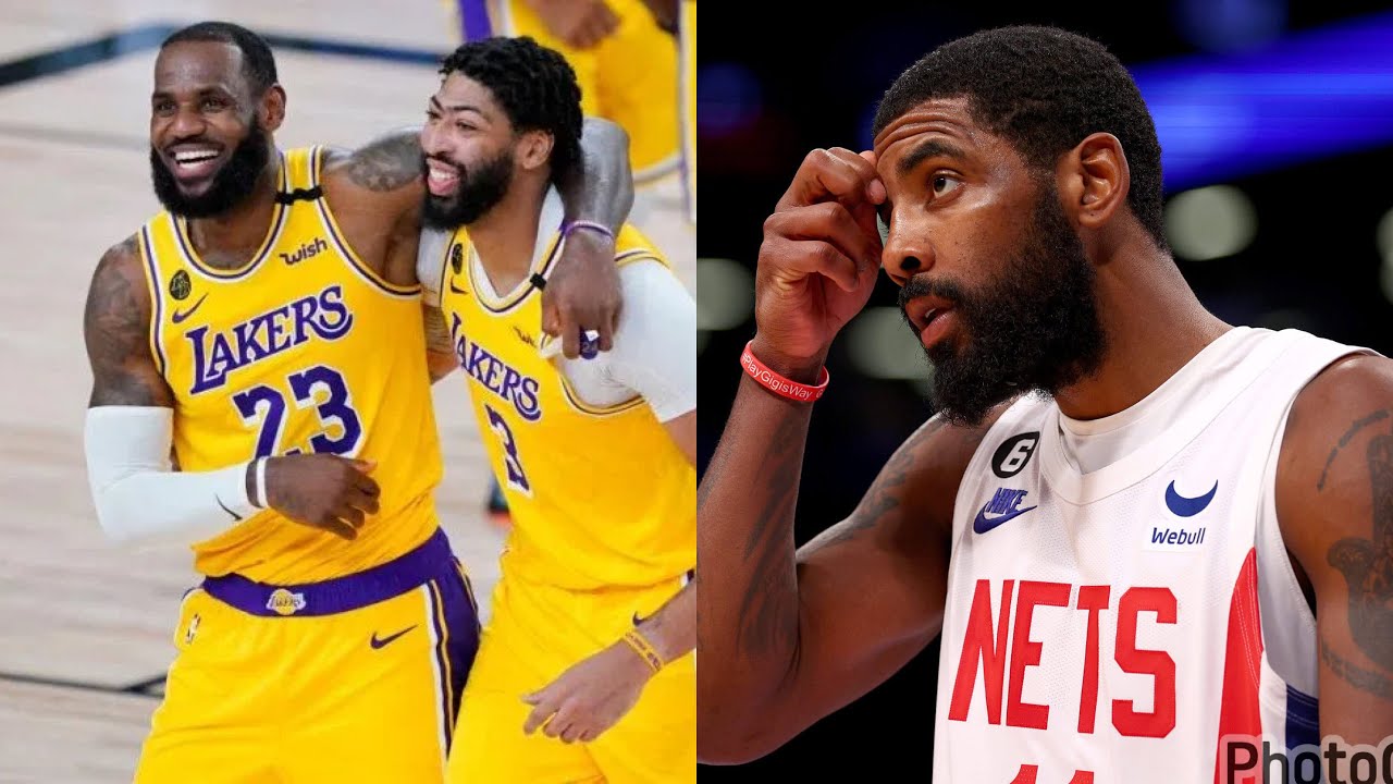 LEBRON JAMES AND AD ARE SCARED TO PLAY KYRIE IRVING!!!!! - YouTube