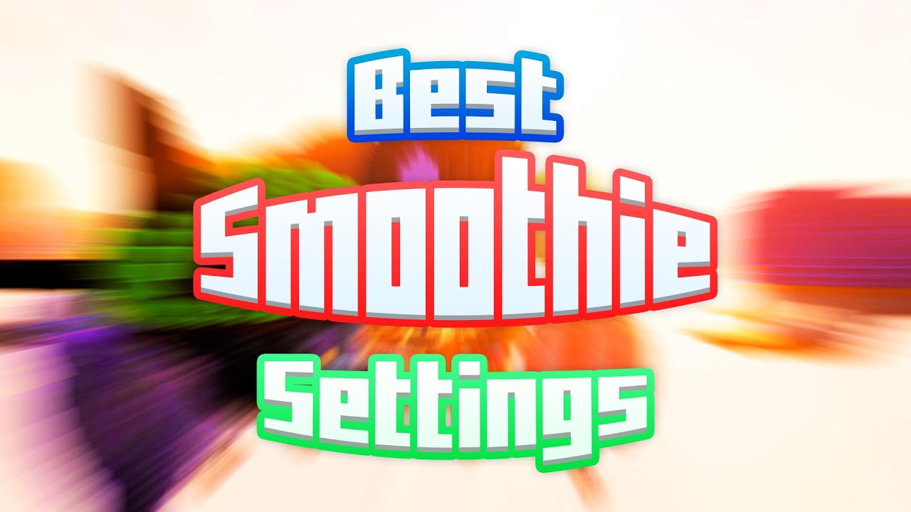 Best Smoothie Settings! - YouTube