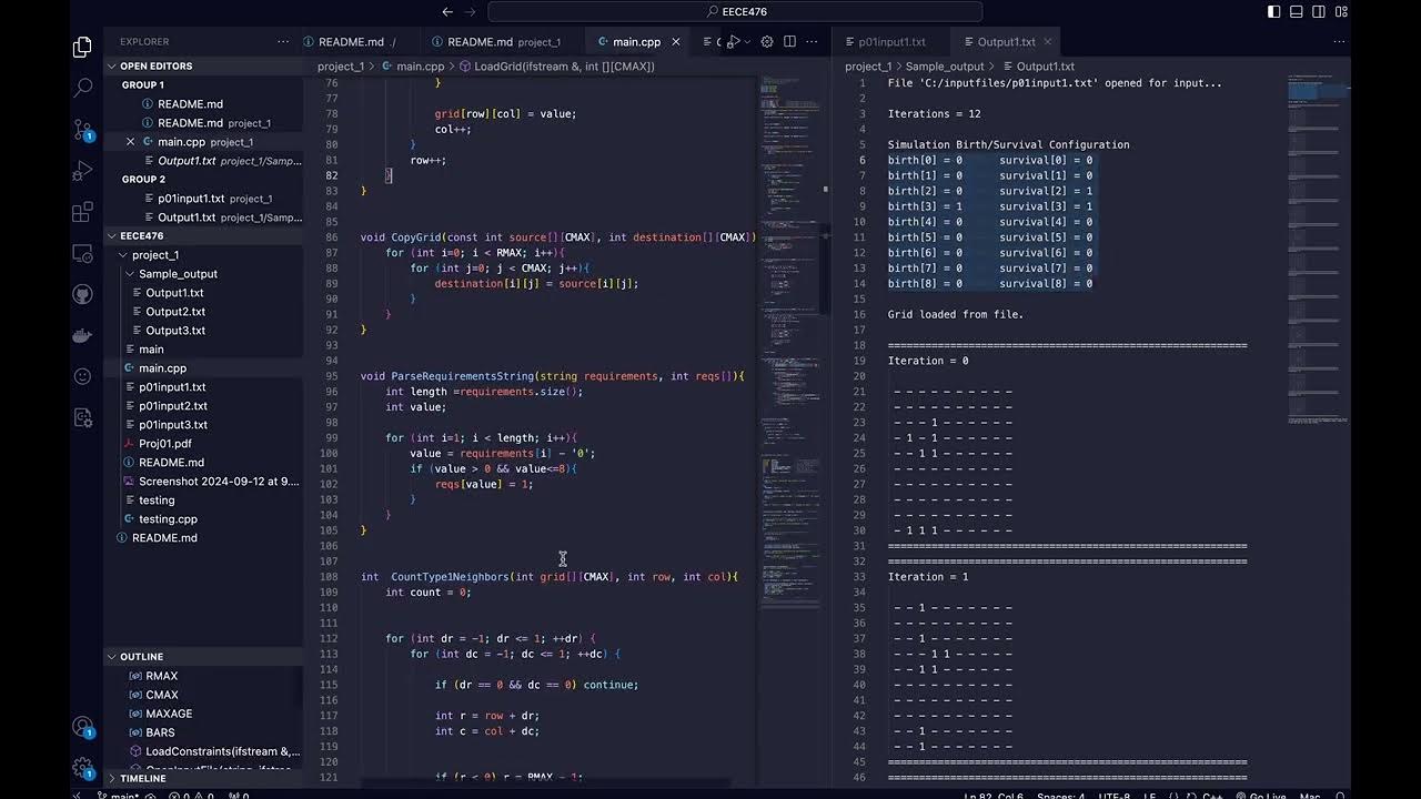 John Conway's Game of Life cellular automata simulation of a biological system (Circular) - YouTube