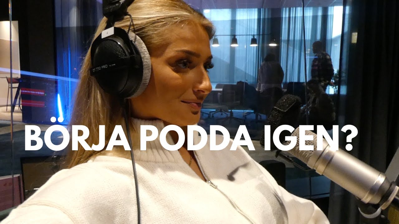 VAD HÄNDE MED PODDEN? Vlogg - YouTube