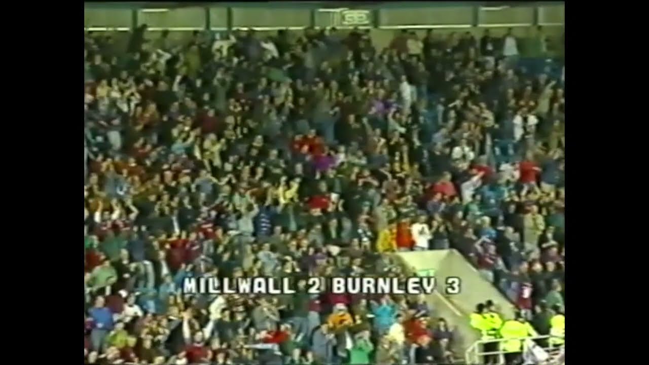 Millwall 2 Burnley 3 September 14th 1994 Div 1 - YouTube