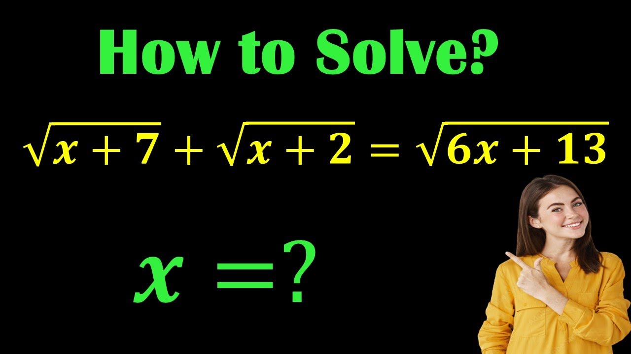 A Nice Algebraic Equation| Linear Equation| find the value of X use an ...