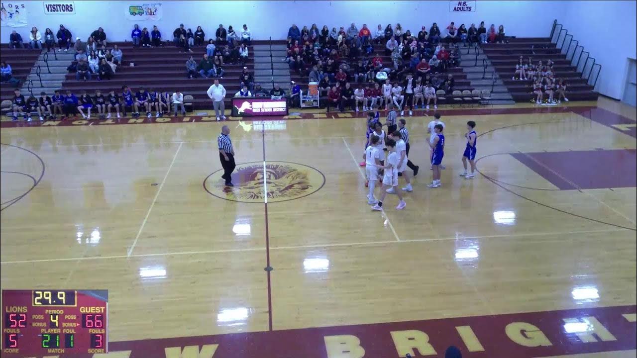New Brighton High School vs Ellwood City High School Mens Varsity Basketball - YouTube