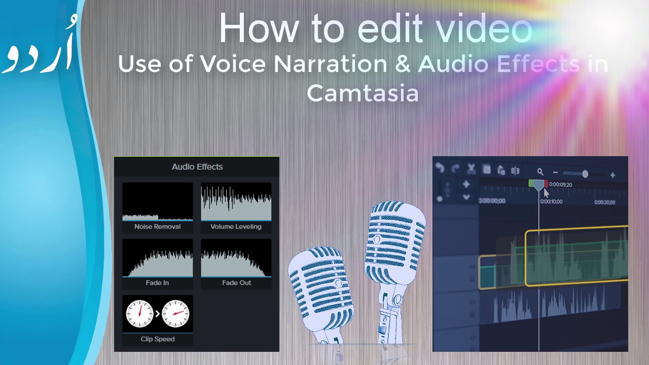 How to edit video #5 | Use of Voice Narration and Audio Effect In ...