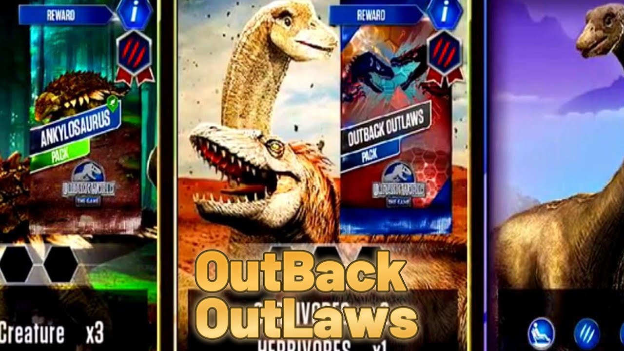 The OutBack OutLaws- Jurassic World The Game Ep 50 - YouTube