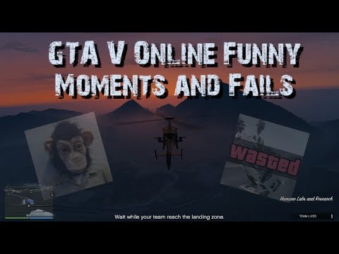 WASTED💤 GTA V Online Funny Moments and Fails