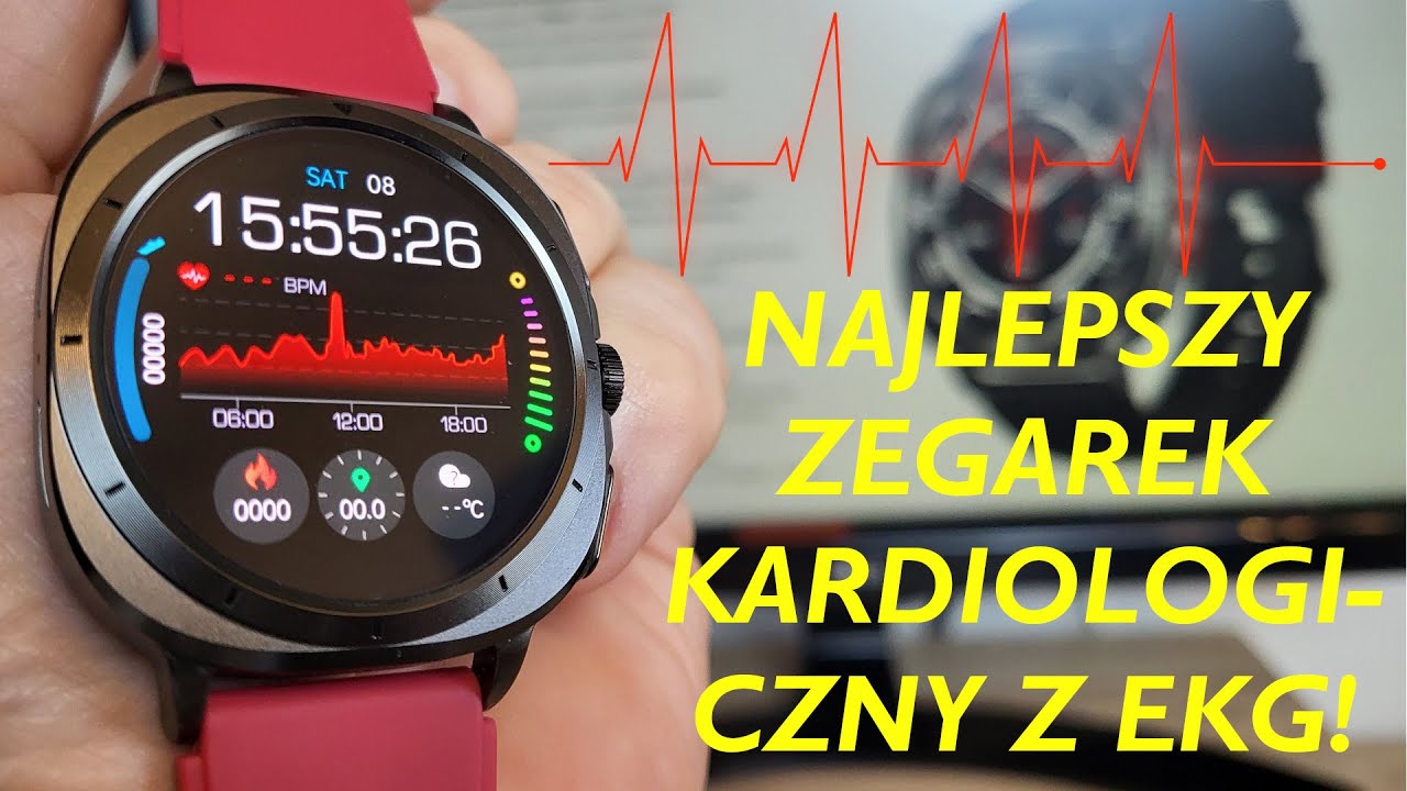 Najlepszy zegarek KARDIOLOGICZNY z EKG?! Kardiowatch EXON CARDIO LIFE ...