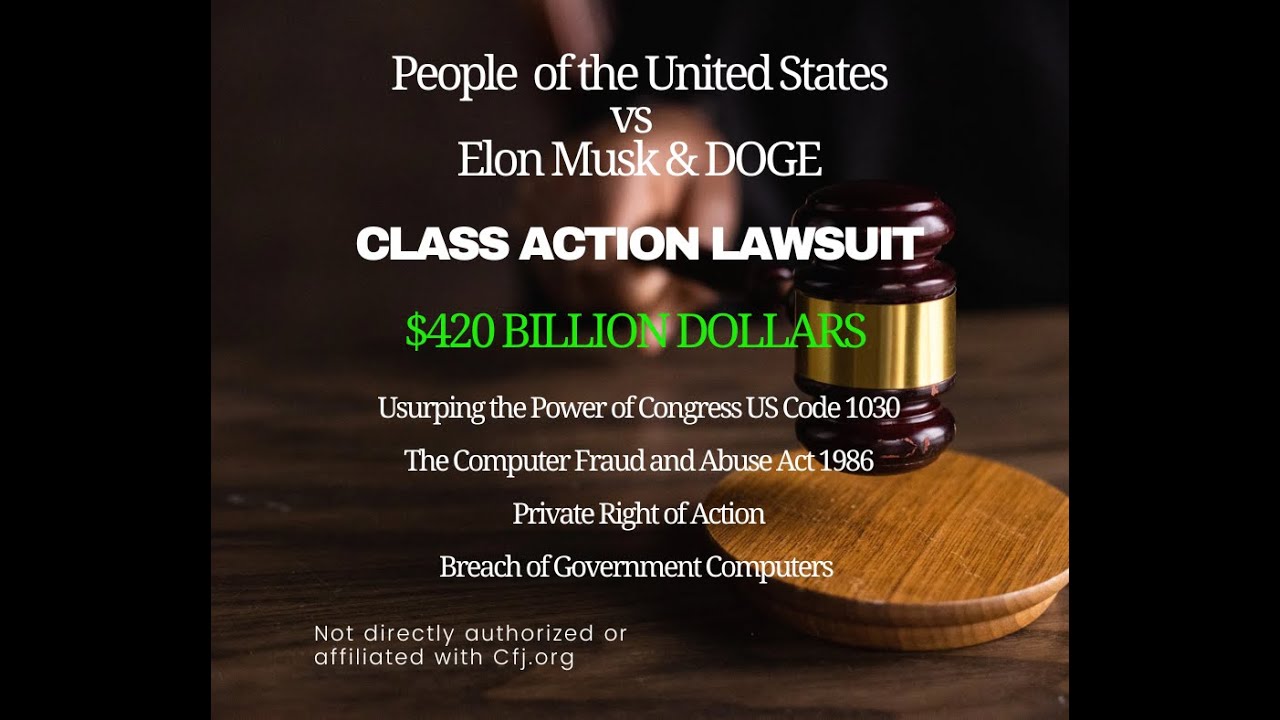 Jamie Raskin discusses a class action suit against Elon Musk and DODGE ...