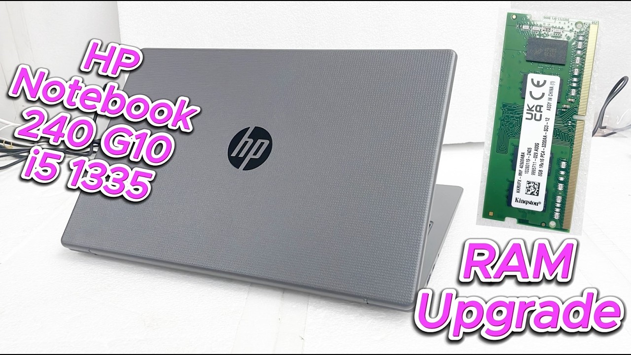 HP Notebook 240 G10 i5-1335U RAM Upgrade | 8A5M9EA | HP Notebook 240 ...