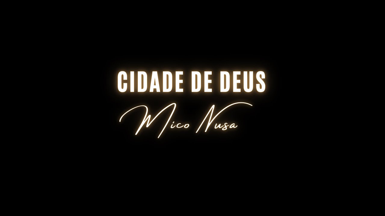 Mico Nusa - CIDADE DE DEUS (VIDEO CUTRE) MONUMENTAL - YouTube