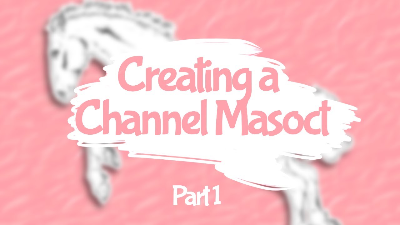 Creating My Channel Mascot Pt. 1 || Lineart - YouTube