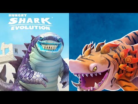 Hungry Shark Evoulution Shark han vs Godzilla