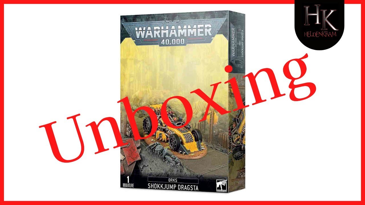 Orks: Shokkjump Dragsta (Schocksprung-Flitza) /Warhammer 40k / Unboxing ...
