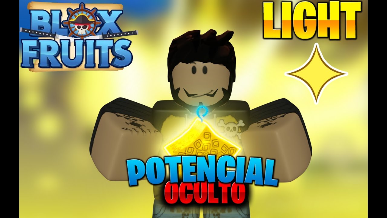 El potencial de la fruta Light 💫 Blox fruits - YouTube