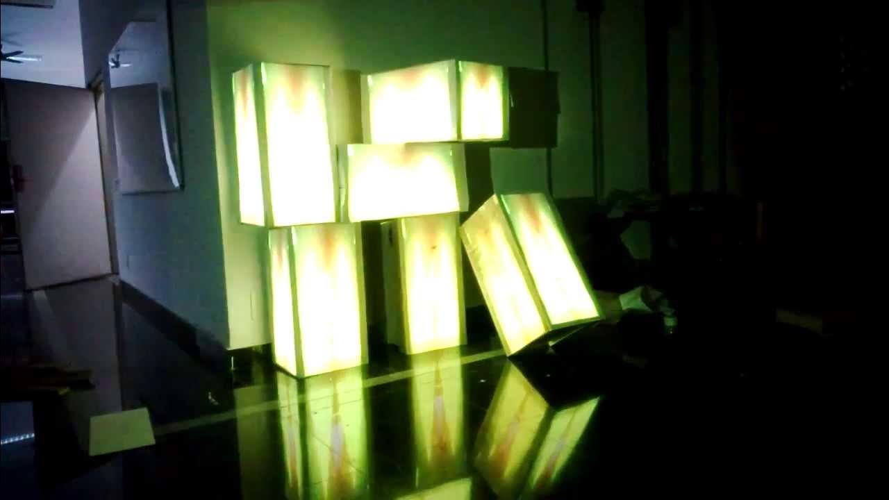 Audio Reactive Projection Mapping - YouTube