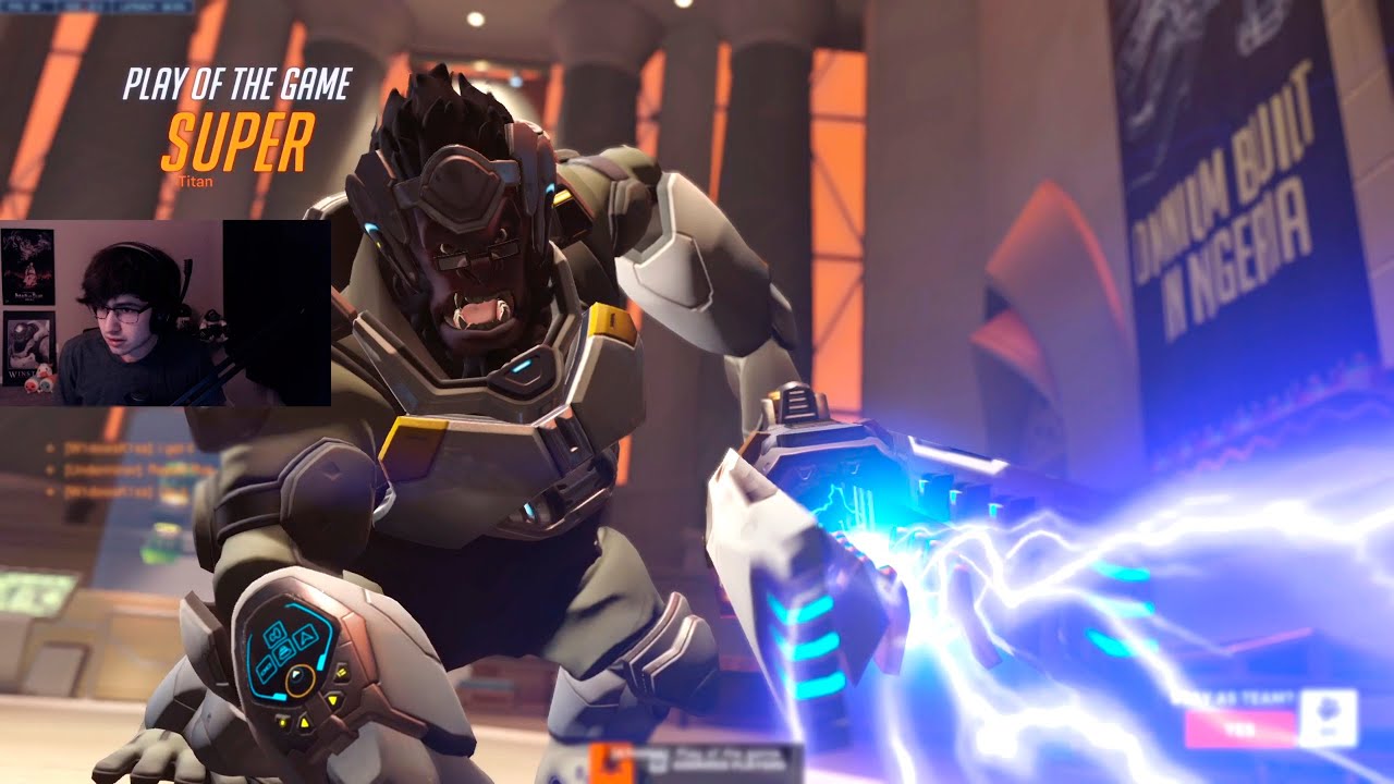 SUPER WINSTON GAMEPLAY! POTG! - OVERWATCH 2 SEASON 10 - YouTube
