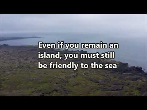 African Aphorism: Be friendly to the sea