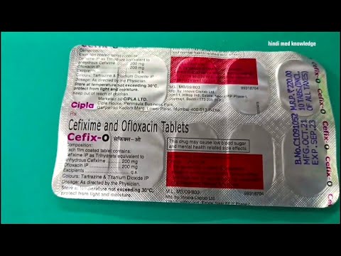 Cefix O Tablet Review Uses, Side Effects, Price & How to Use in Hindi ...