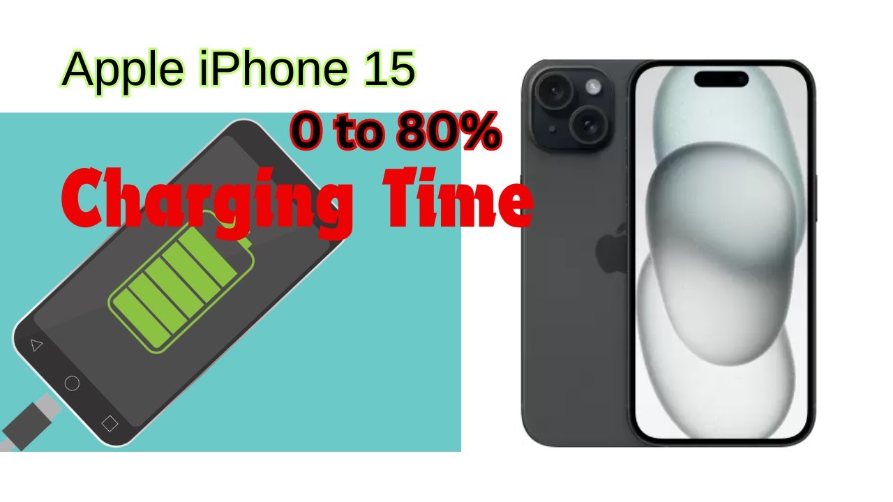 iPhone 15 Battery test 0 to 80% - YouTube