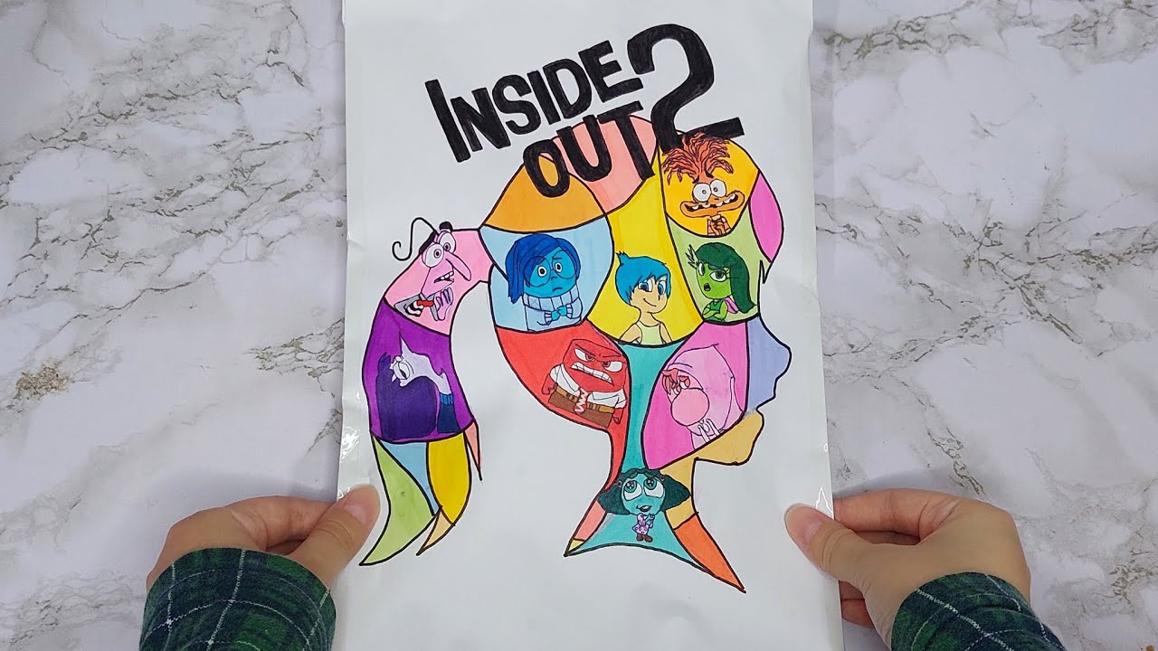 "INSIDE OUT 2" Blind bag opening💛 asmr | satisfying [Paper DIY] - YouTube
