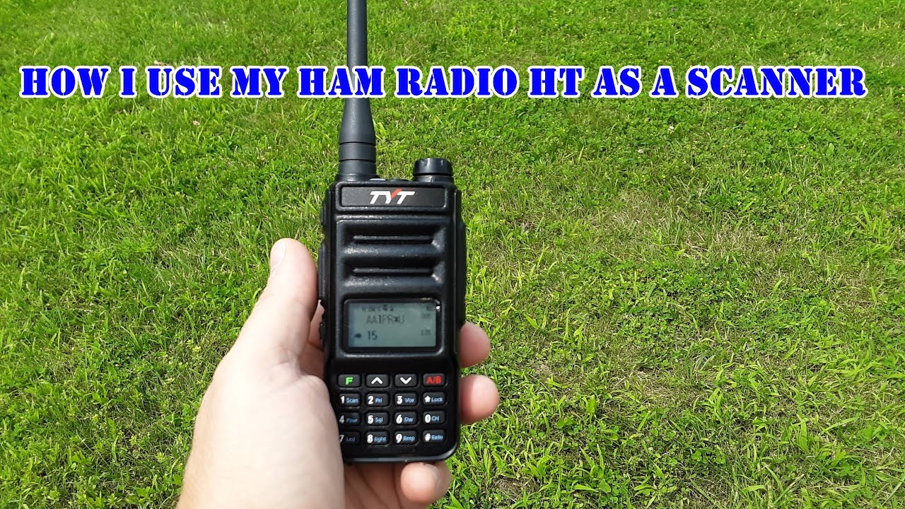 How I Use My Ham Radio HT as a Scanner - YouTube