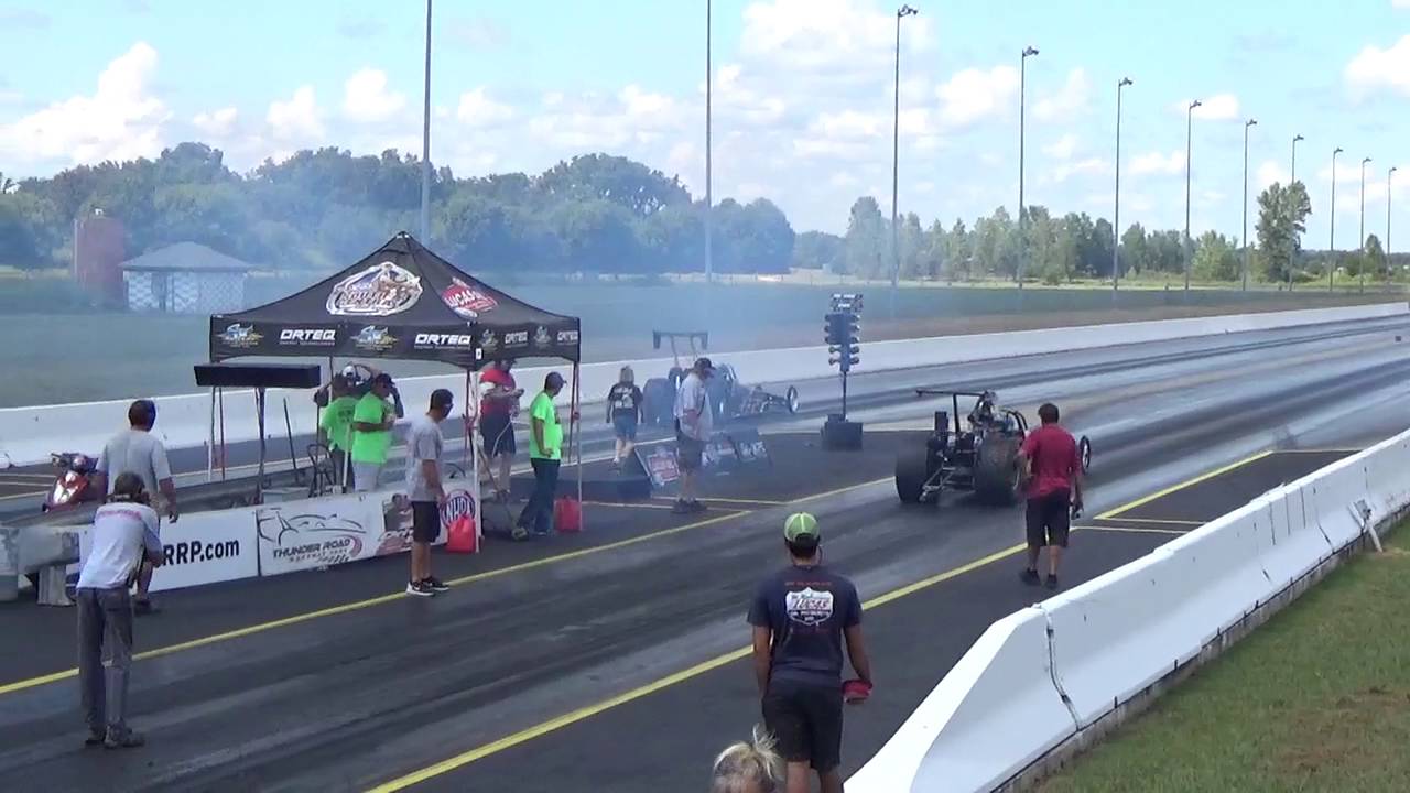 Thunder Road Raceway Park NHRA Lucas Oil Drag racing Top Dragster time ...