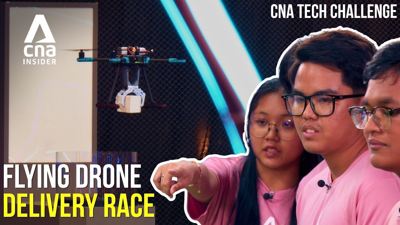 We Race To See Who Can Deliver Packages The Fastest - With Drones | CNA ...
