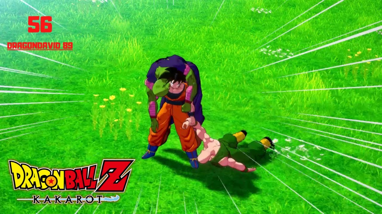 dragon ball z kakarot parte 56 Goku salva Tensing - YouTube