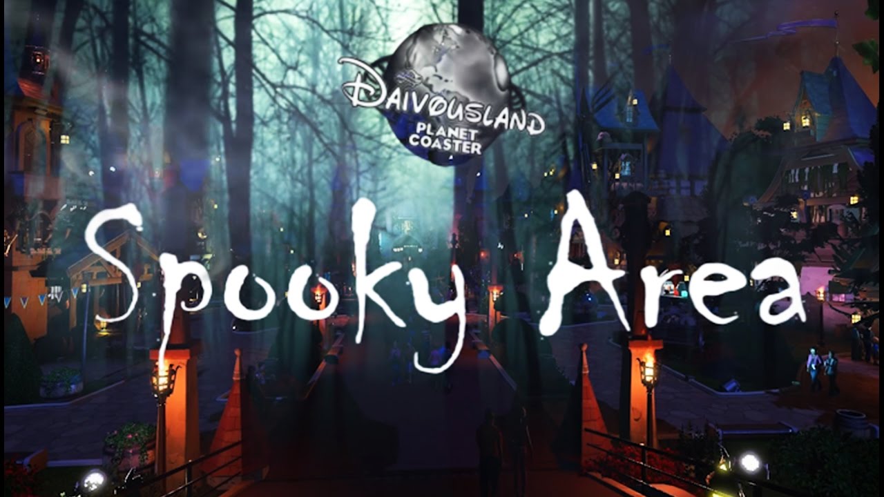 Planet Coaster - Spooky Zone - POV - Visit of the Area - YouTube