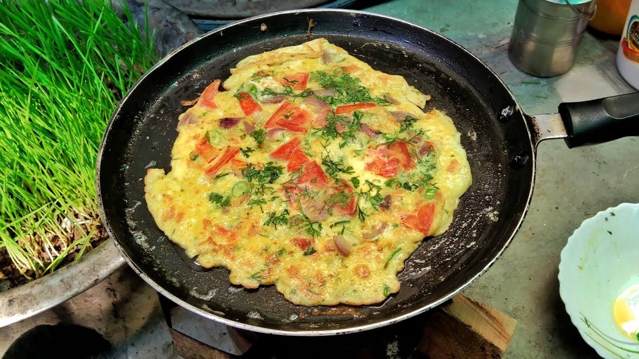 Anda Omelet Recipe | Sarai Meal. - YouTube
