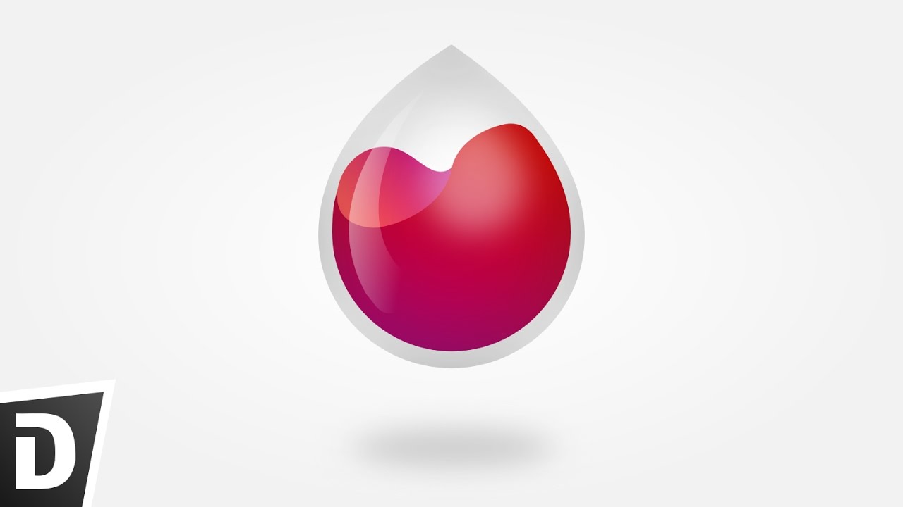 Drop Logo Inkscape Tutorial - YouTube