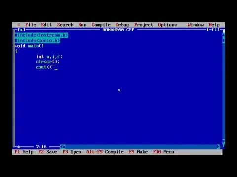 program in turbo c++ for factorial number calculation. Please like ...