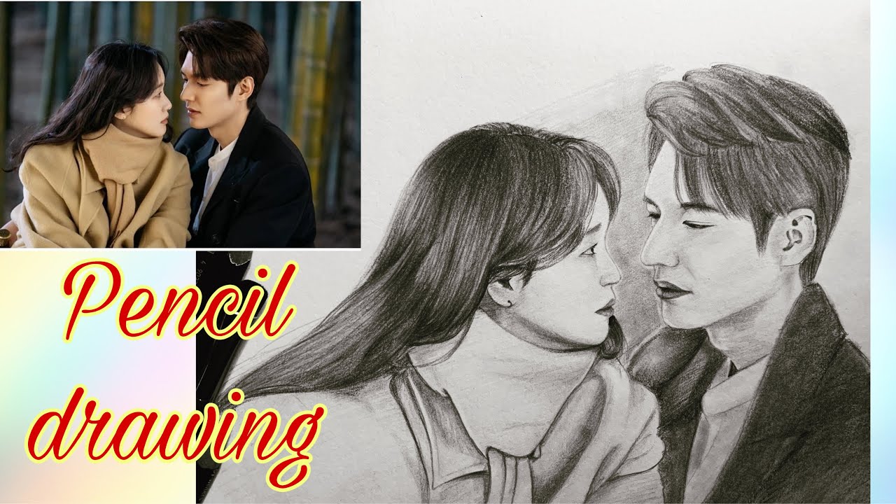 The King/ Lee Minho pencil drawing/ Pencil drawing/ McKhai art - YouTube