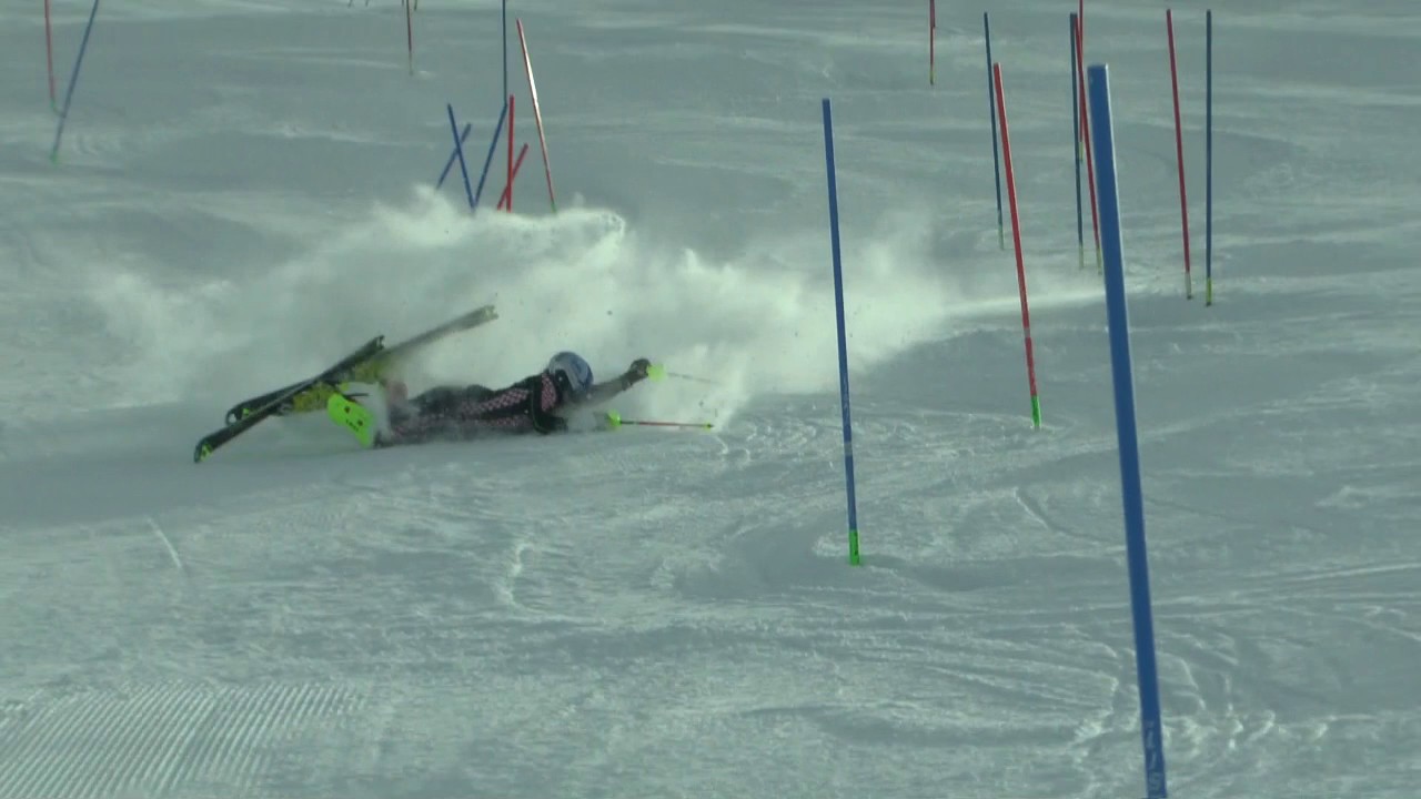 Ida Štimac Crash -- Slalom Tokyo Drift - YouTube